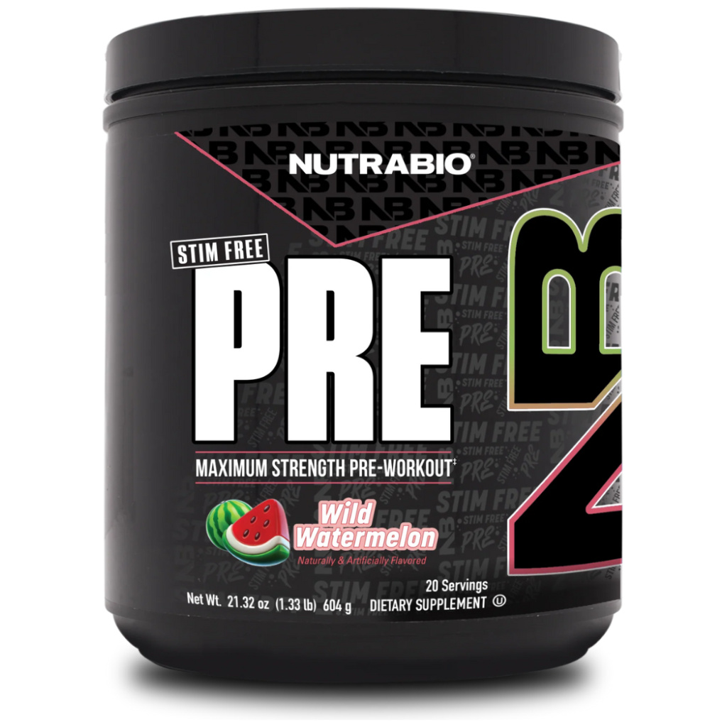 NutraBio Pre Workout Sin Estimulantes | Potencia Natural