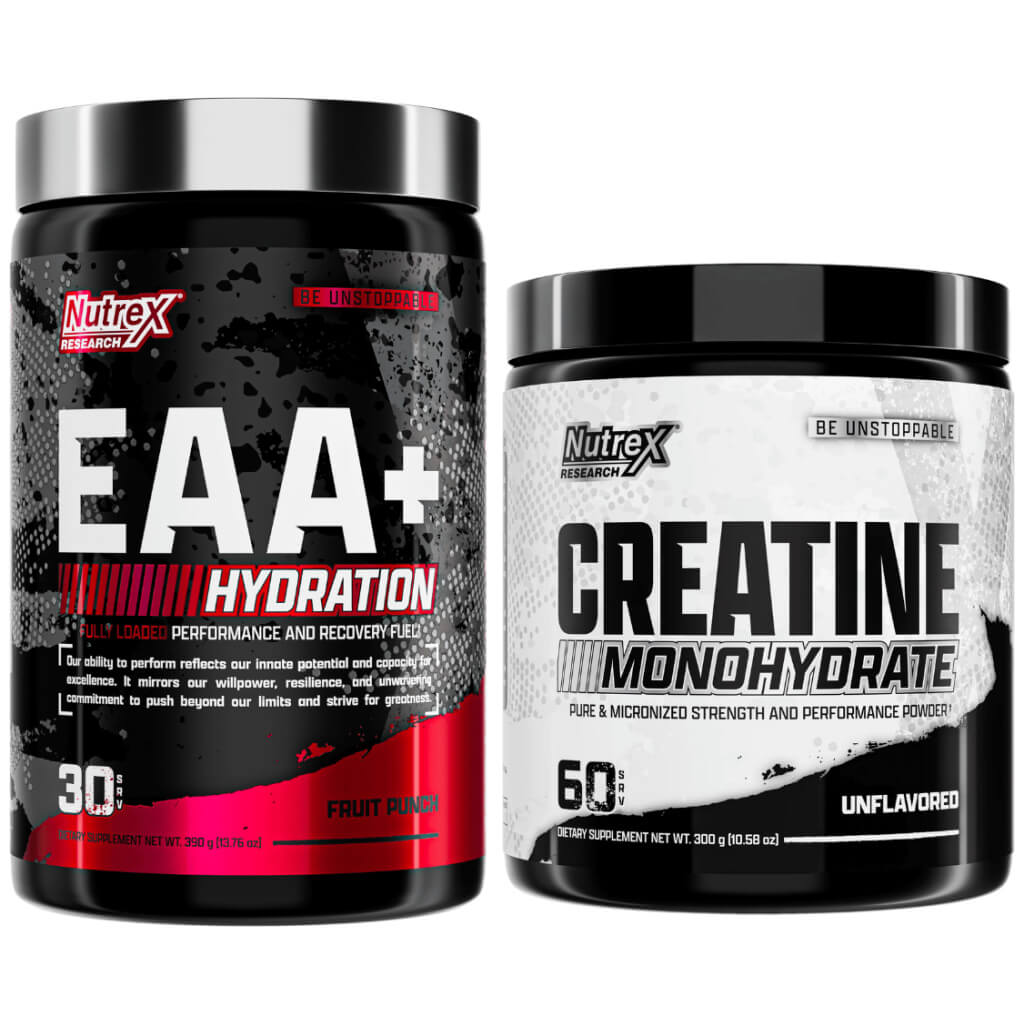 Combo Creatina + EAA Hydration Nutrex - BodyBuildingLatino Panama